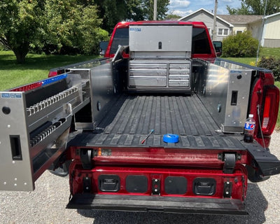 Pickup Truck Aluminum Side Boxes
